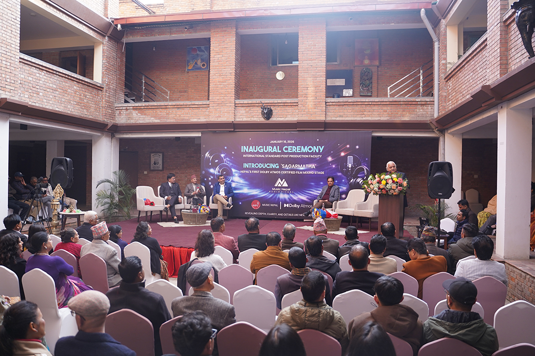 Music Nepal Launches First ‘Dolby Atmos’ Studio with 100 Million Investment